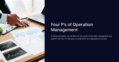 Four Ps Of Operation Management