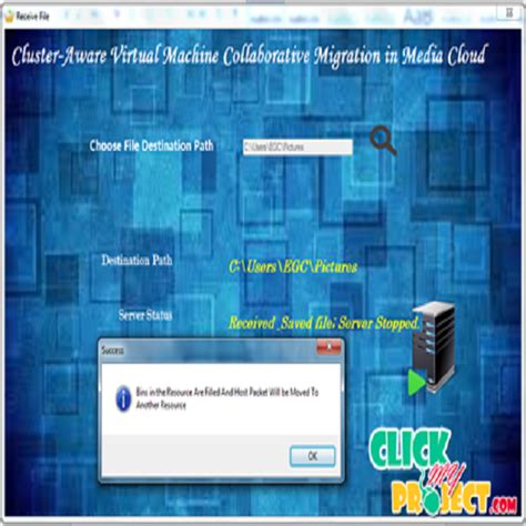 Cluster Aware Virtual Machine Collaborative Migration In Media Cloud Clickmyproject