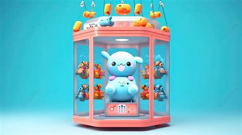 암호화 매니아를 위한 작은 로봇 클로 기계의 놀라운 3d 만화 일러스트레이션 만화 배경 암호화폐 배경 작은 배경 이미지 Hd 만화 암호화폐 작은 배경 사진 무료