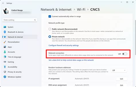 How To Enable Or Turn Off A Metered Connection In Windows 11
