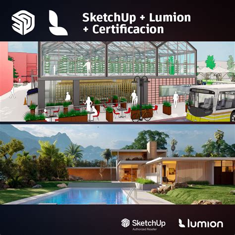 Sketchup Lumion Certificacion Cation