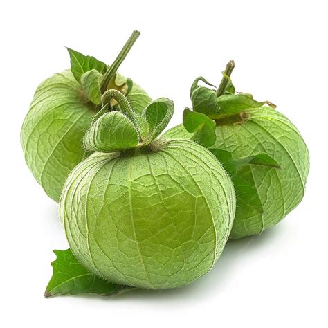 Premium Photo Tomatillos On Isolate White Background