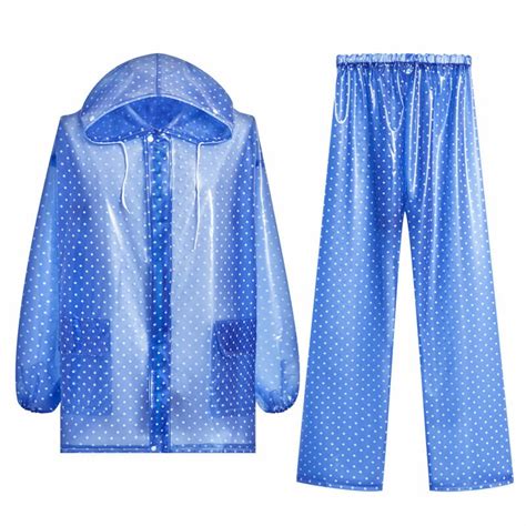 雨衣 兩件式雨衣 分體式雨衣 雨衣雨褲套裝女款加厚分體全身防暴雨成人男電動車一體式速幹雨衣ZW1121 成名在望直營店 樂天市場