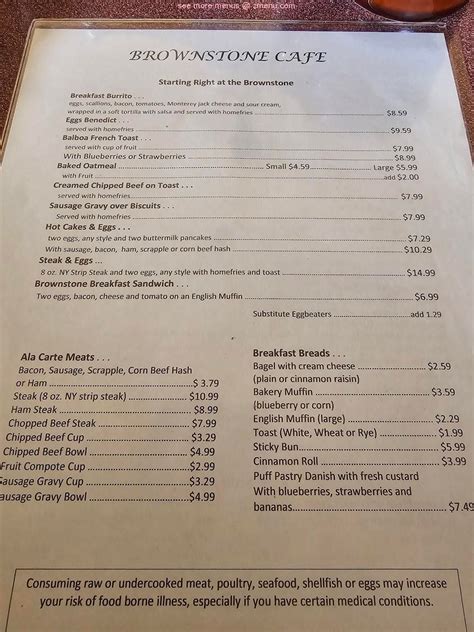 Online Menu Of Brownstone Cafe Restaurant Middletown Pennsylvania