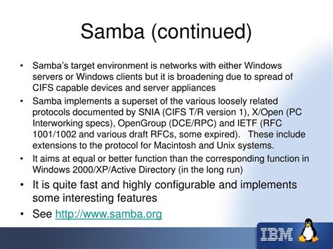 Ppt Samba Cifs And Linux Network Filesystems Powerpoint Presentation