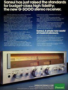 Sansui G 3000 Classic Receivers