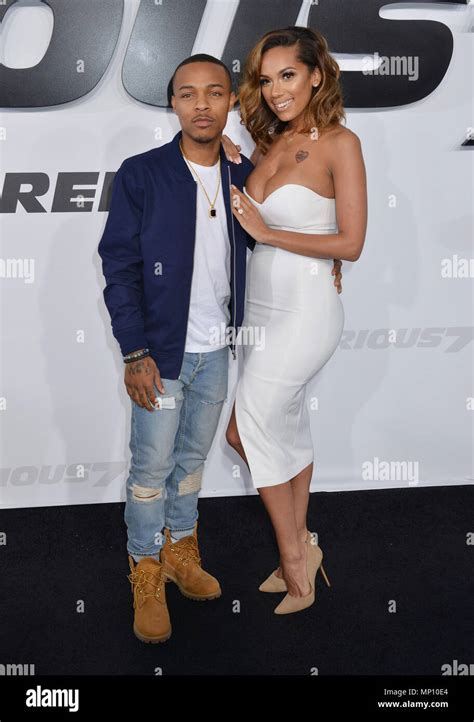 Bow Wow And Erica Mena At Furious 7 Premiere At The Tcl Chinese Theatre In Los Angeles April 1