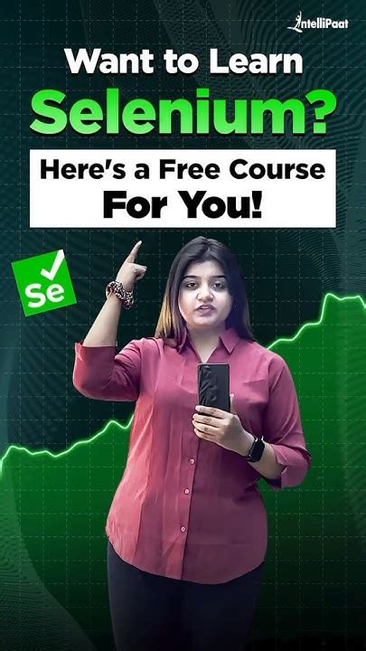 Selenium Free Course For Absolute Beginners Selenium Course Intellipaat Shorts Selenium