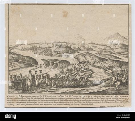 Prospect Of Belgrade Siege From Kk Armée Belgrades Siege Under Feldmarschall Laudon In