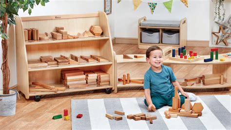 234 Piece Millhouse Stem Block Set With 18 Shapes Just For Nurseries