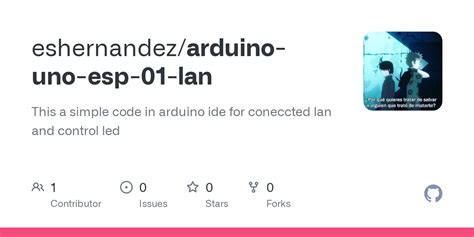 Github Eshernandezarduino Uno Esp 01 Lan This A Simple Code In