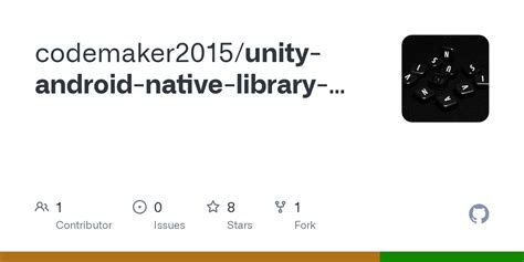 Github Codemaker2015unity Android Native Library Demo