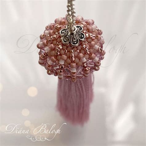 Beading Pattern Tassel Beaded Bead Beaded Tassel Tutorial Beading