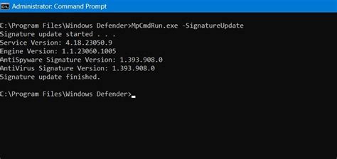 How To Use Windows Defender From The Command Prompt صحيفة 24 ساعة