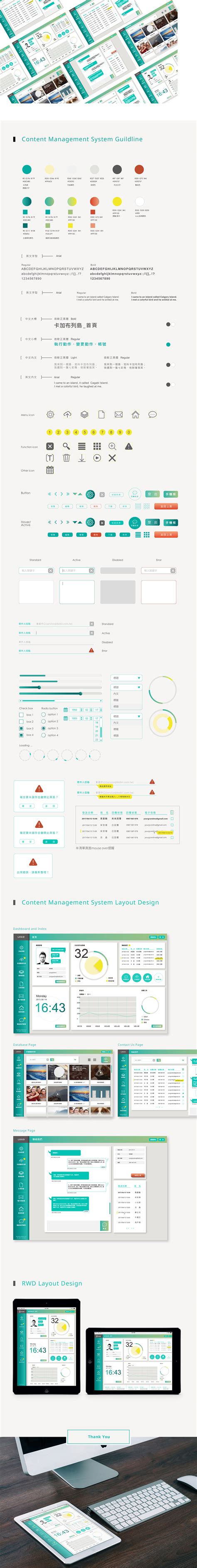 Uiux Design Cms Dashboard Behance
