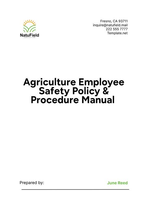 Free Procedure Manual Templates To Edit Online And Print
