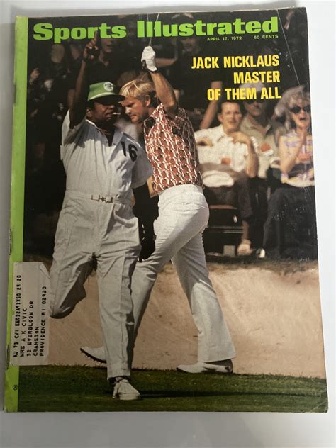 2007 June Sports Illustrated Magazines Jack Nicklaus Master Of Them All