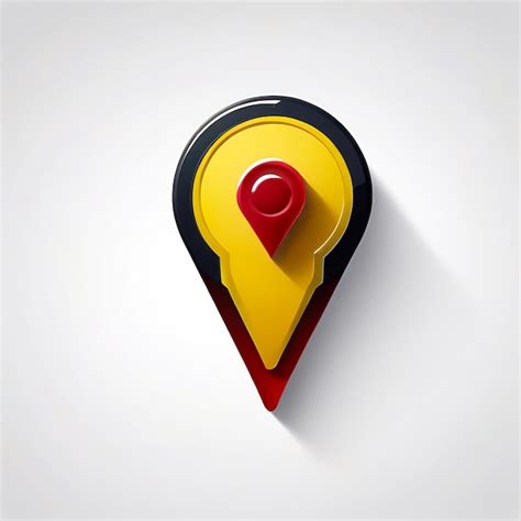 3d Gps Icon Pin Marker Location Map Pointers Premium AI Generated Image