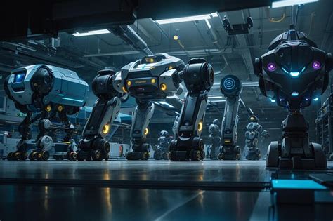 Premium Ai Image Advanced Robotics Laboratory