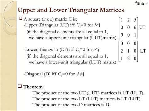 Linear Algebra And Matrix Ppt