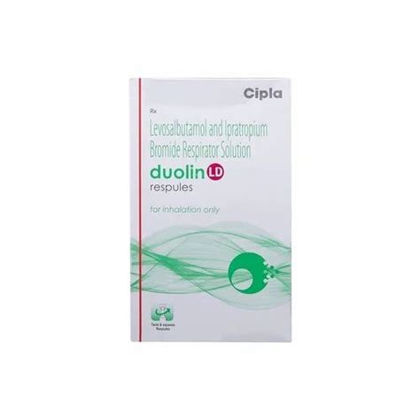 Duolin Ld Respules 2 5mg 3ml At Rs 750 Pack Respules In Mumbai Id 2854222299112