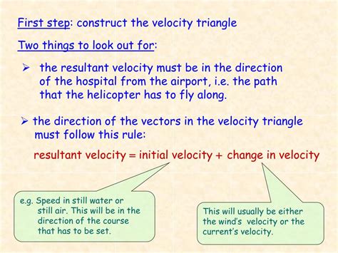 PPT Velocity Triangles And Relative Velocity PowerPoint Presentation ID