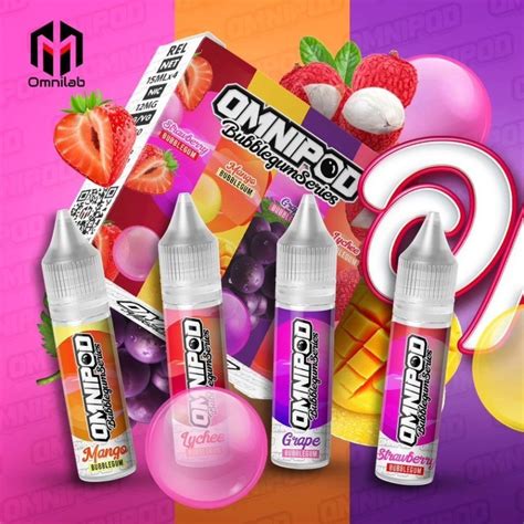 Jual Liquid Omnipod Bubblegum Series V1 Pods Friendly 12mg 15ml By