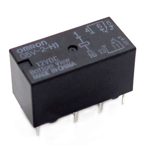 G5v 2 H1 Dc12 Relay Dpdt 12vdc 1a
