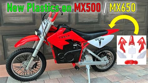 Crf50 Plastics Easy Install On Razor Mx650 Or Mx500 Youtube