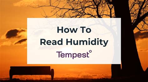 What Measures Humidity How To Measure Humidity And Read It