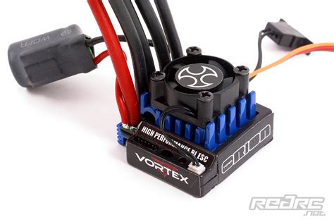 Red RC Brushless Tornado Team Orion Vortex BL ESC