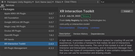 Xr Interaction Toolkit Objective Go Over The Xr Interaction By Roger Moore Medium