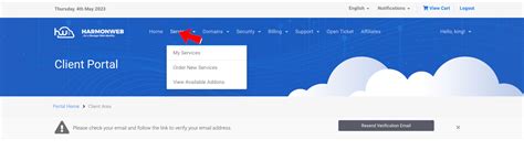 How To Login To Cpanel From Your Harmonweb Client Area Harmonweb Blog