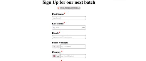 Validating Forms With Javascript Lessons From The Odin Project Dev Community
