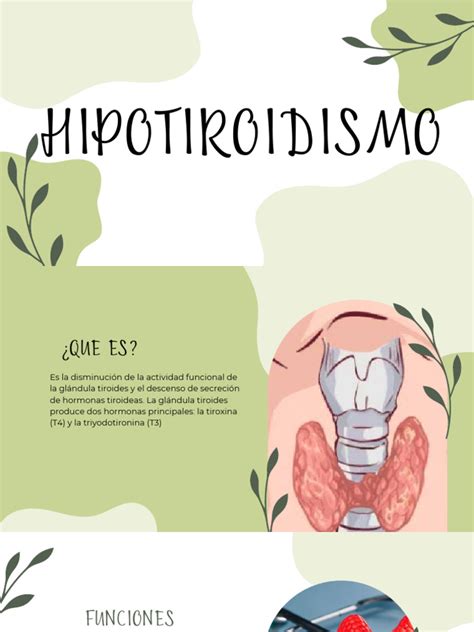 Hipotiroidismo Pdf