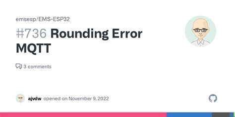 rounding error mqtt · issue 736 · emsesp ems esp32 · github