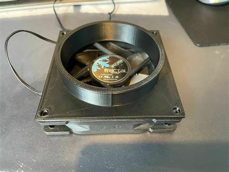 Stl File Computer Fan Asic Extraction Hose Adapter 4 100mm・design To Download And 3d Print・cults