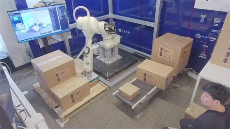 Mixed Case Palletizing Cmes Robotics 3d Ai One News Page Video