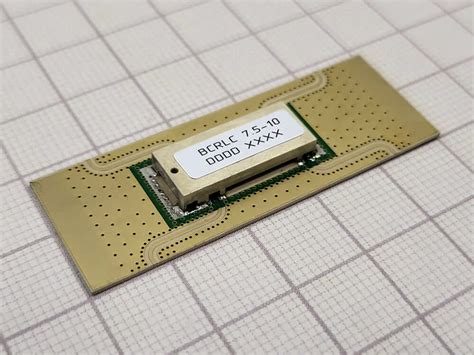 Production Of Smd Smd Components Circulators Filters Capacitors