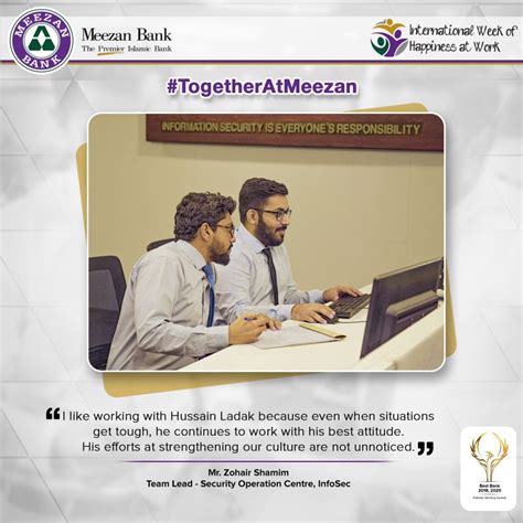 Muhammad Zohair Shamim On Linkedin Meezanbanklimited