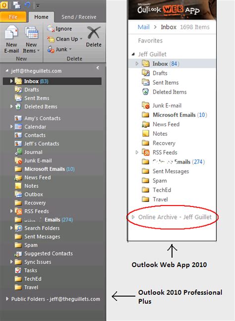 No Access To Online Archive In Outlook Professional Plus The EXPTA Blog