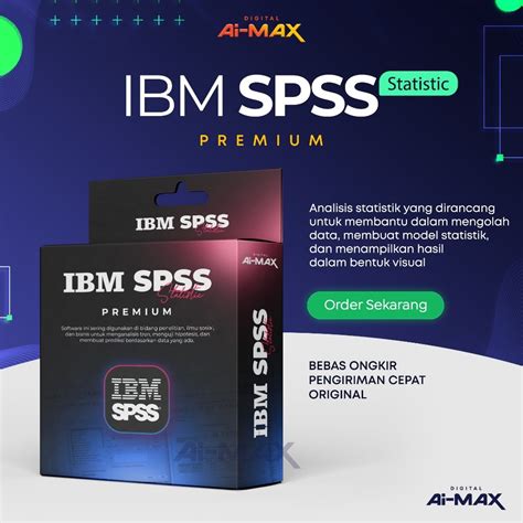 Jual Ibm Spss Statistics 30 Pro Advanced Statistical Analysis Software Shopee Indonesia
