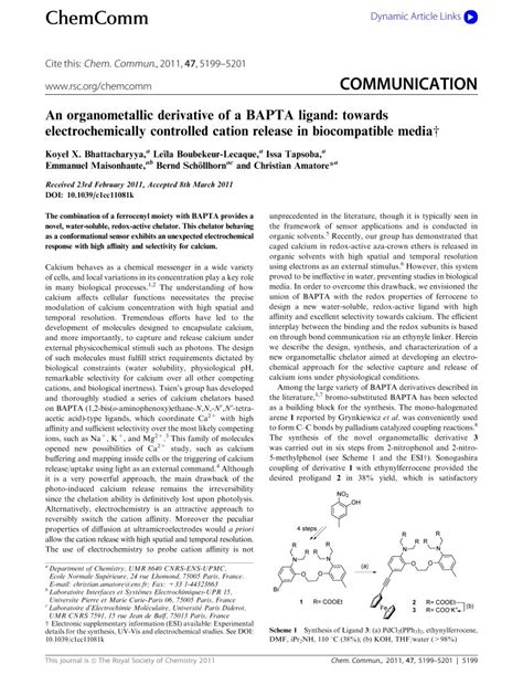 Digital Article Delivery Services On Linkedin An Organometallic Derivative Of A