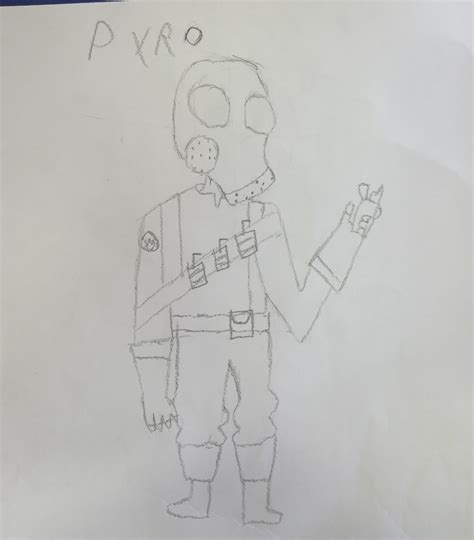 Decided To Draw Pyro In My Art Class Today Was A Bit Rushed So Proportions Arent Very Good Decided To Draw Pyro In My Art Class Today Was A Bit Rushed So Proportions Arent Very Good