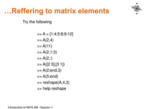 Ppt Introduction To Matlab Session 1 Powerpoint Presentation Free Download Id5445190