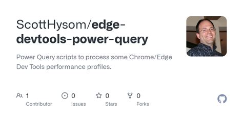 Github Scotthysomedge Devtools Power Query Power Query Scripts To