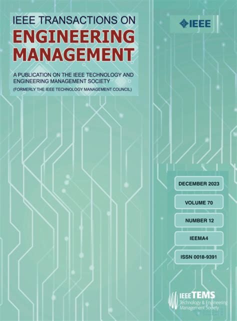 Ieee Transactions On Engineering Management 影响因子5 2 Book学术