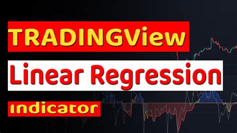 Linear Regression Candles Indicator For Tradingview Platform