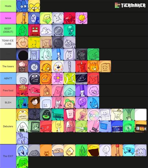 Welcome To Bfb Rebooted Episode 16 And Gelatin Is Eliminated And We Have A Debut Vote A Debuter