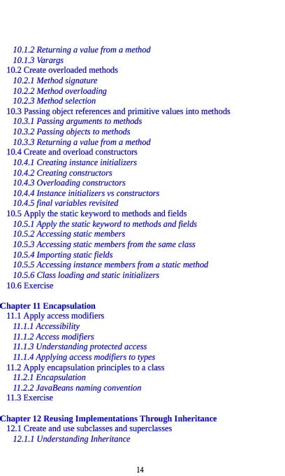 Java Se 11 Programmer I Exam Fundamentals 1Zo 815